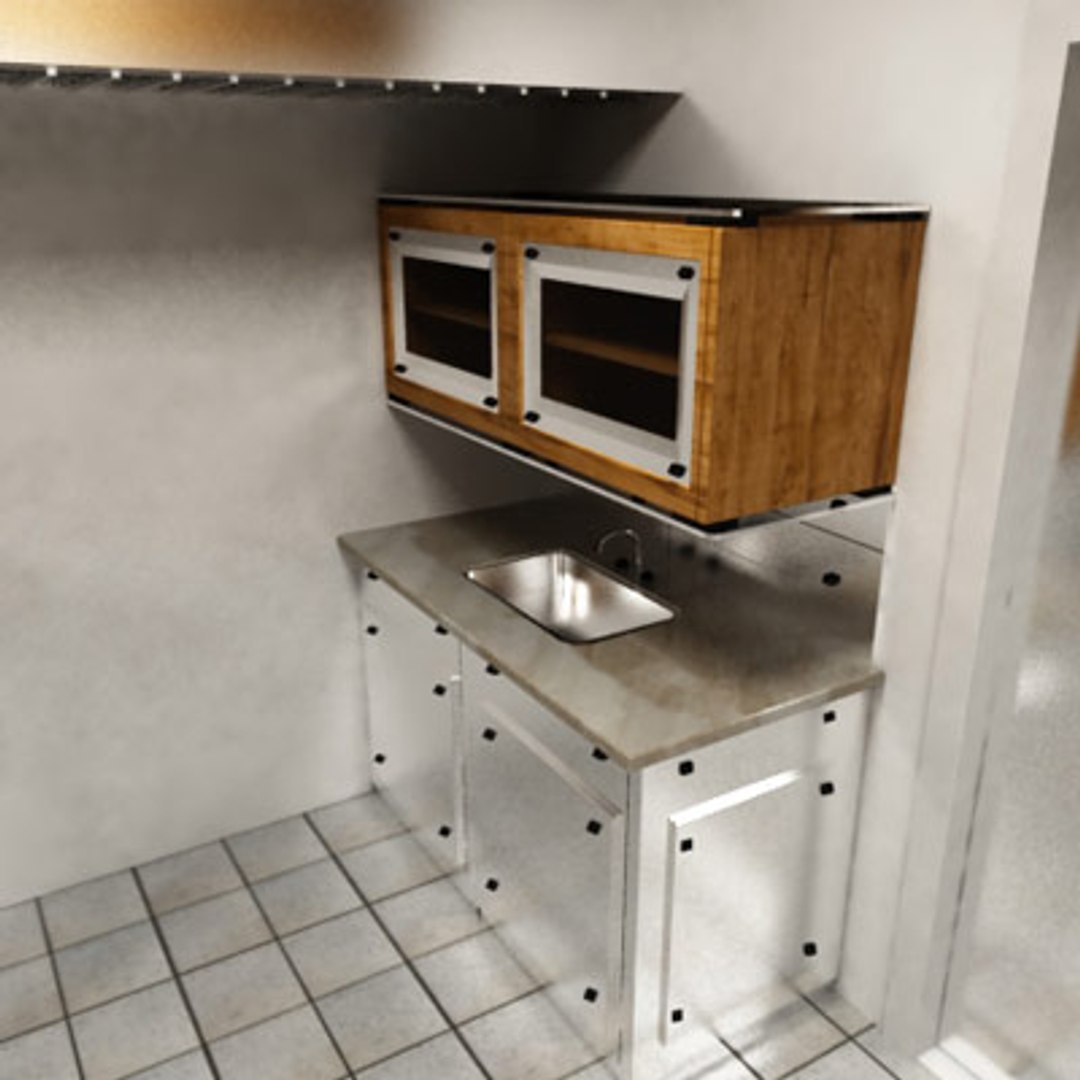 Restaurant Kitchen 3d Max
