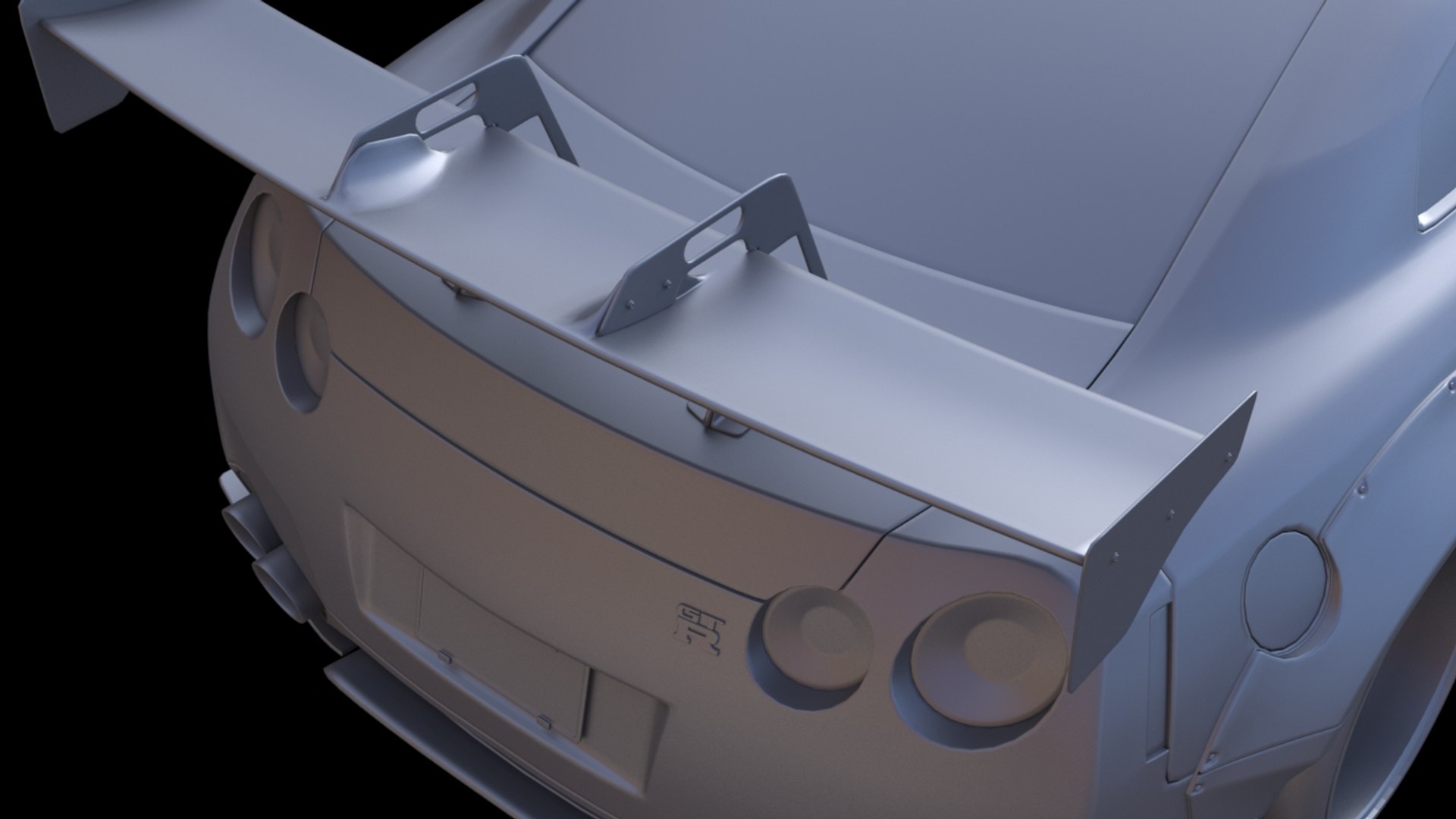 Nissan Gtr Liberty Walk 3d Model