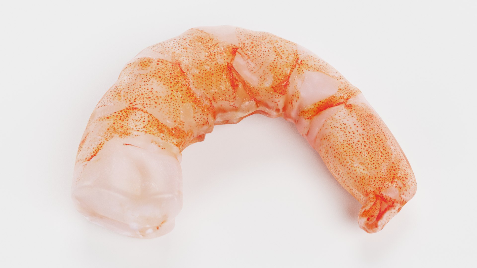 Shrimp cooked pbr 3D model - TurboSquid 1515875