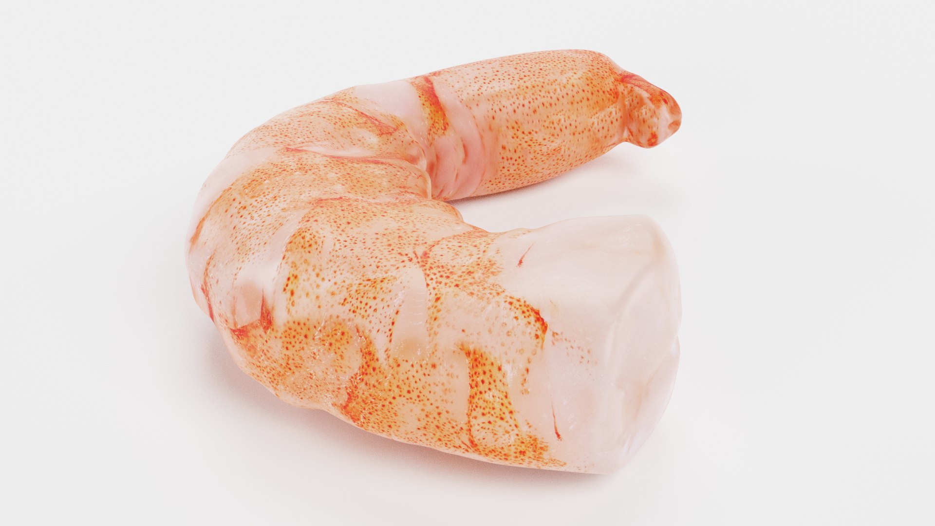 Shrimp cooked pbr 3D model - TurboSquid 1515875