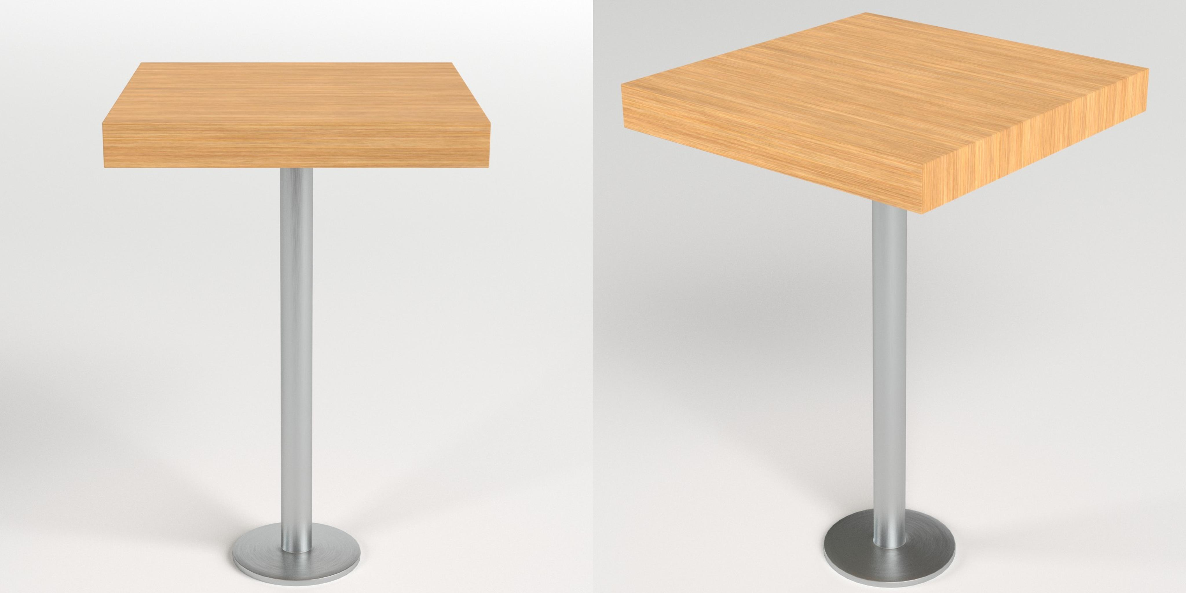 3D bar table model - TurboSquid 1386627