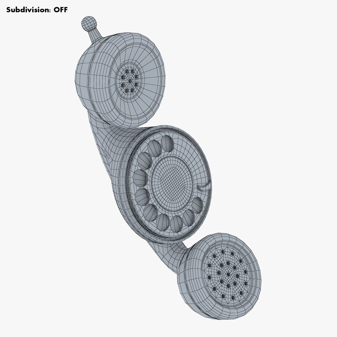 3D Funny Rotary Mobile Phone v 1 - TurboSquid 1786093
