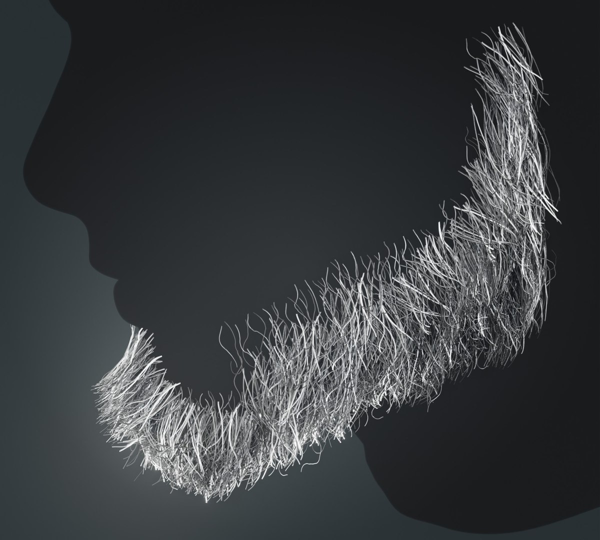 3D Beard RealTime 6 Version 1 - TurboSquid 1892338