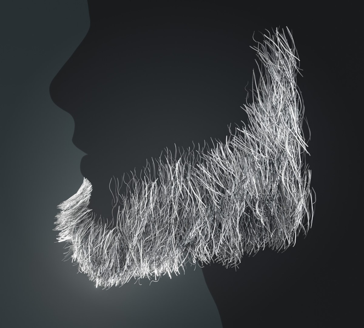 3D Beard RealTime 6 Version 1 - TurboSquid 1892338