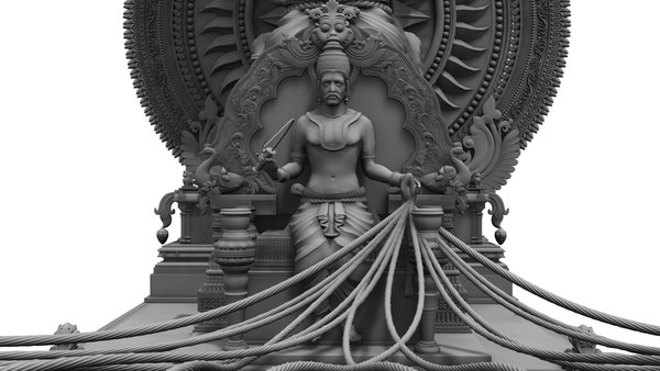 3D god surya bhagavan - TurboSquid 1762490