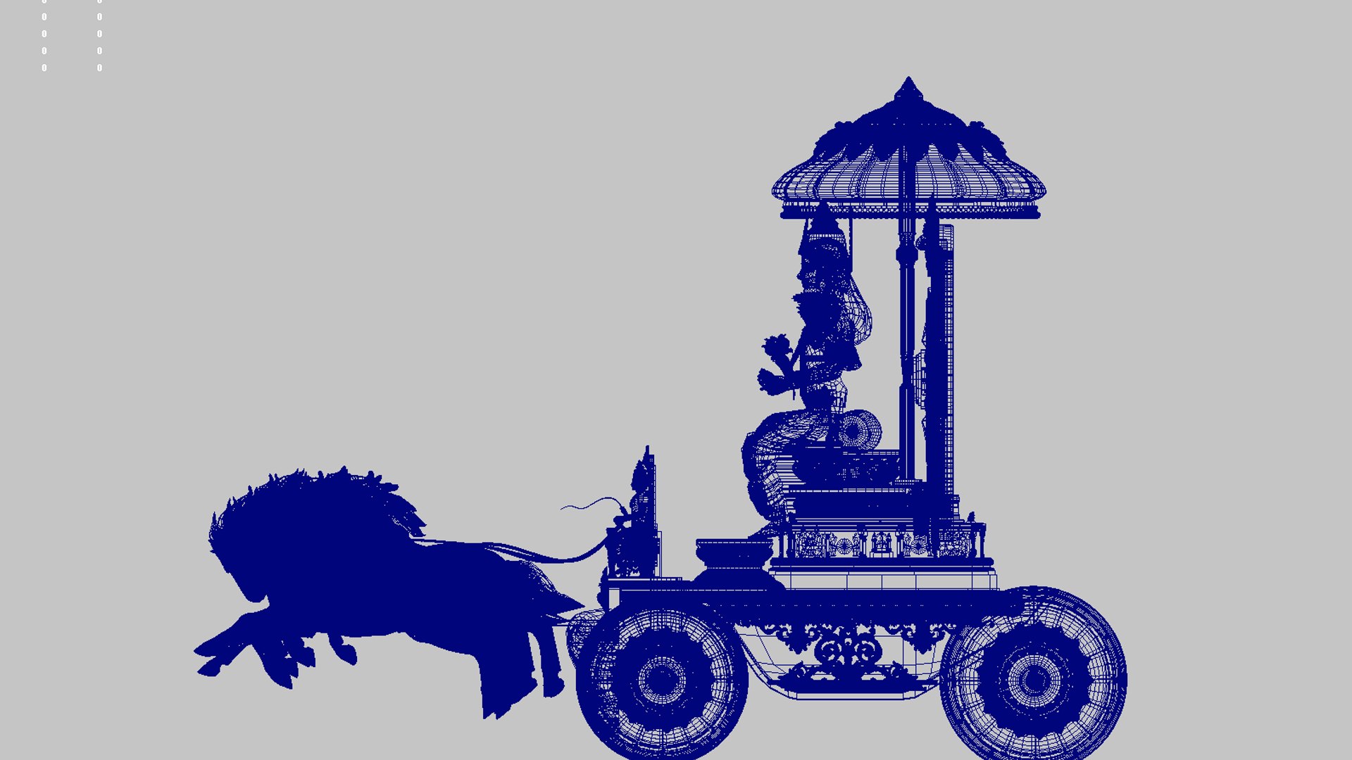 3D God Surya Bhagavan - TurboSquid 1762490