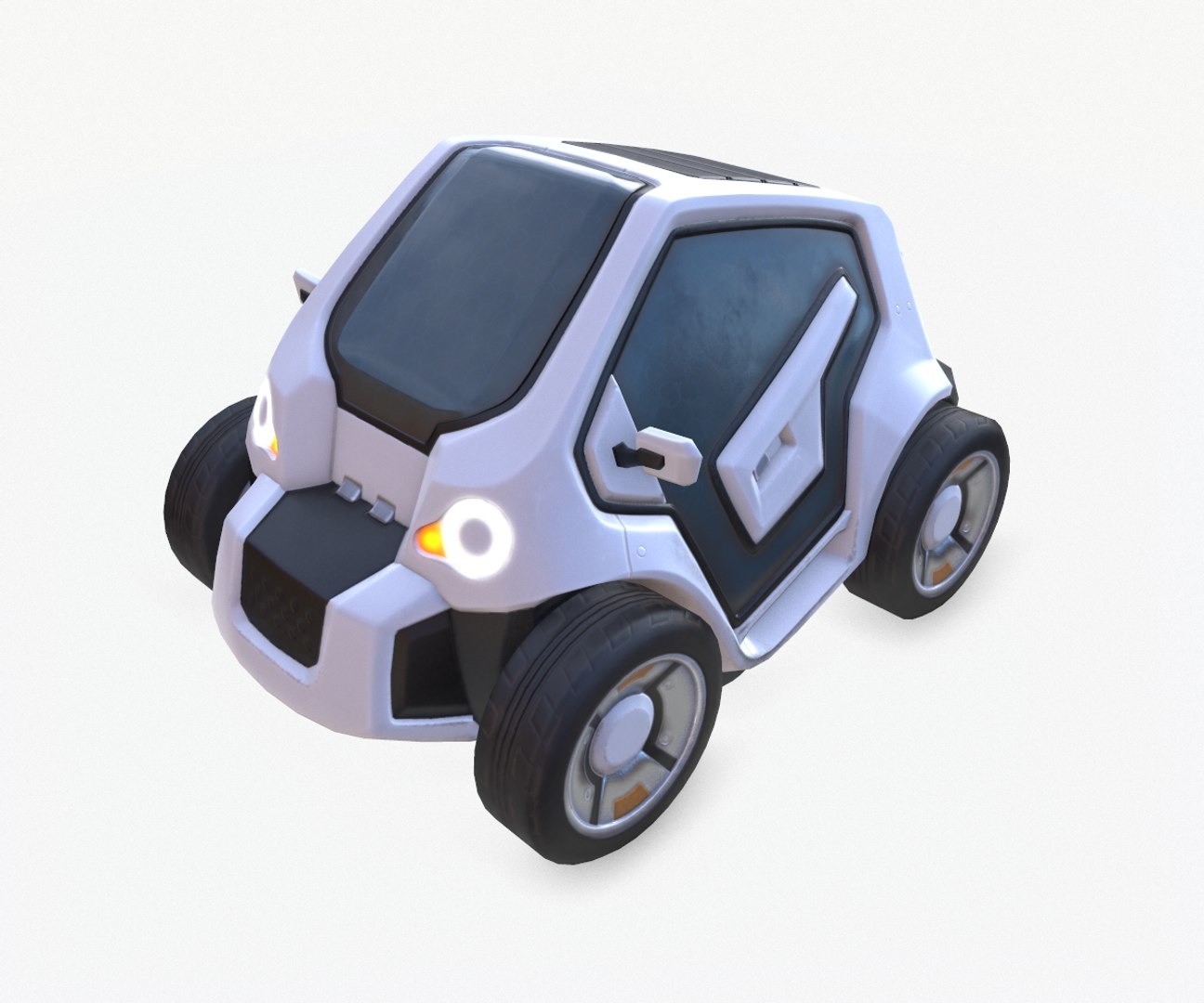 Cyberpunk Minicar Model - TurboSquid 1230723