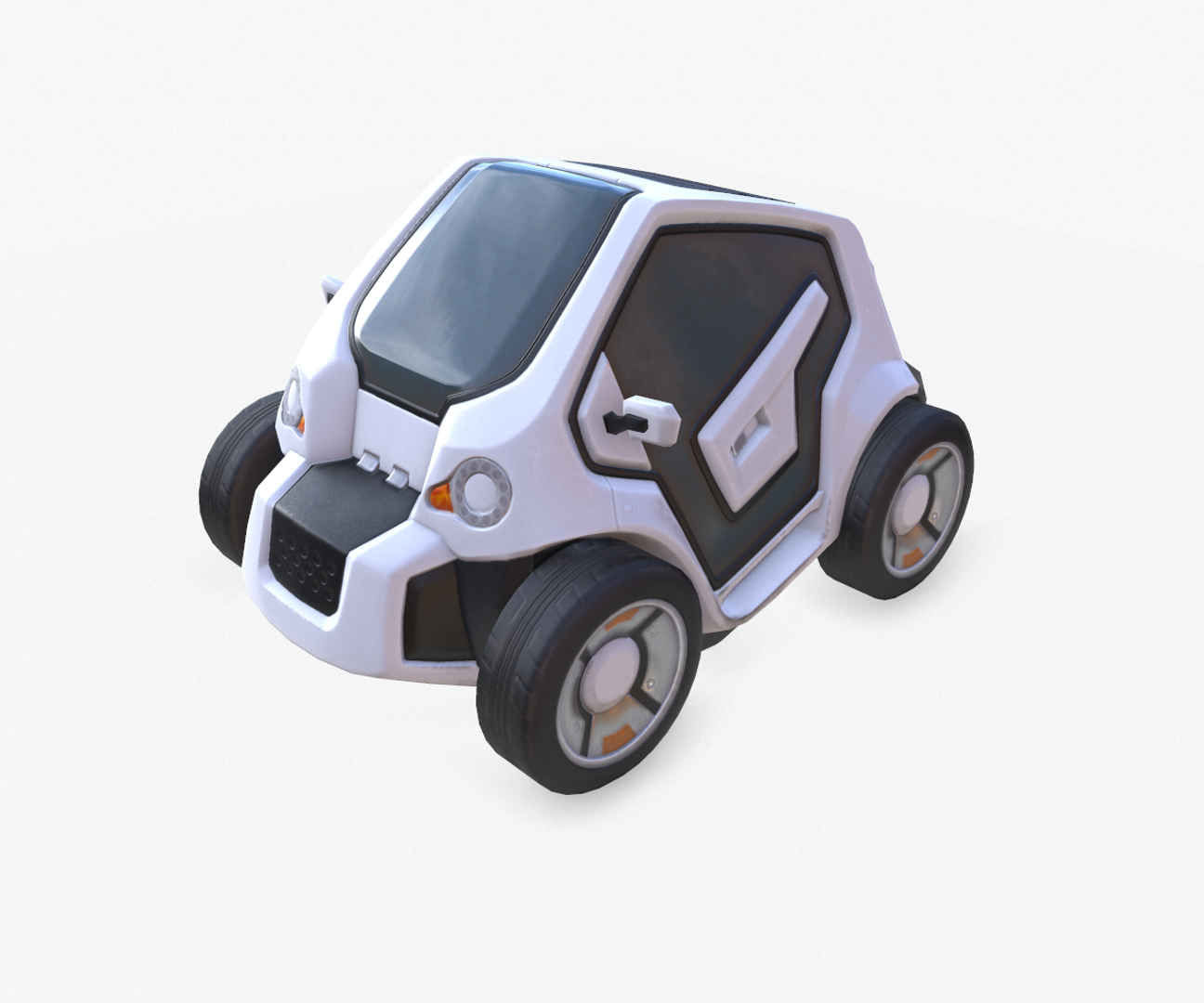 Cyberpunk Minicar Model - TurboSquid 1230723