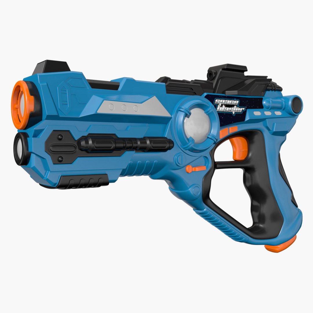 Laser tag space blaster model - TurboSquid 1790296