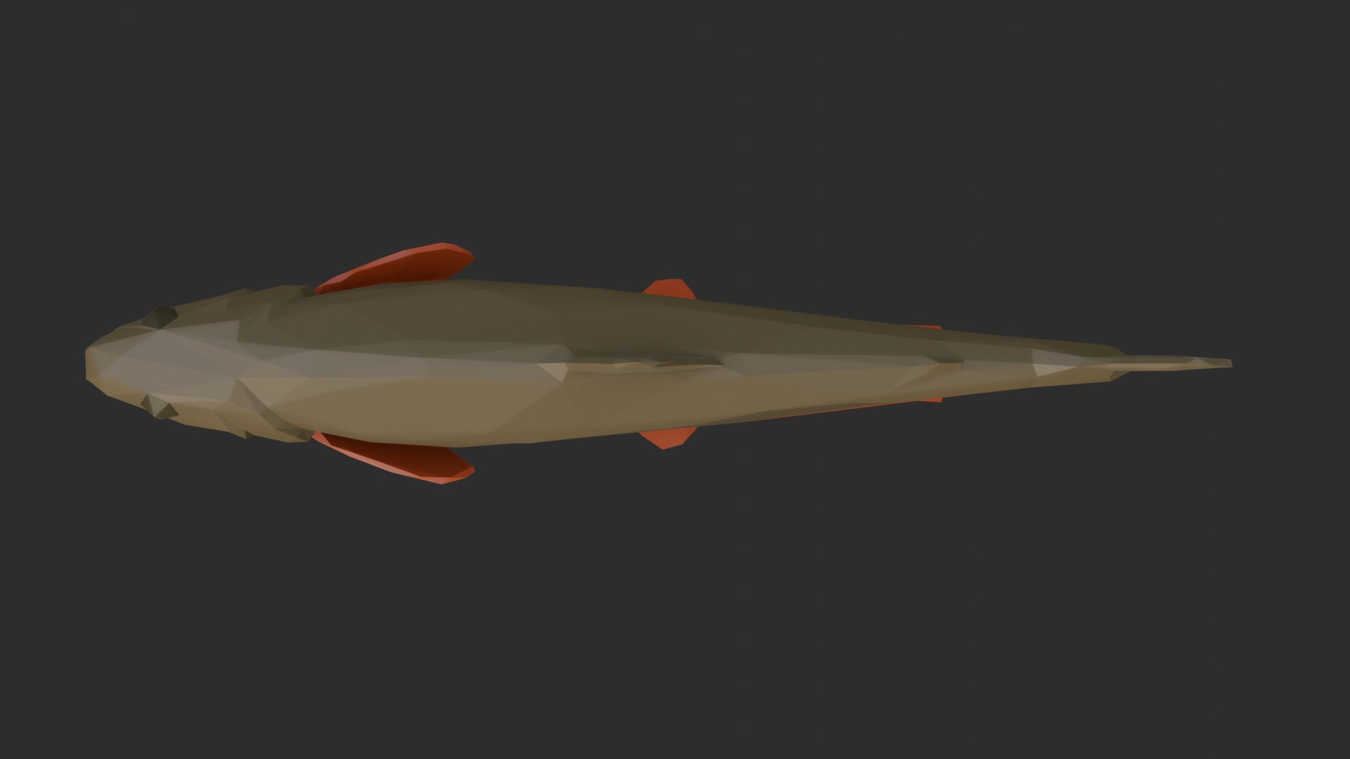 LowPoly Arctic Char Rigged Animated 3D Model - TurboSquid 2386856
