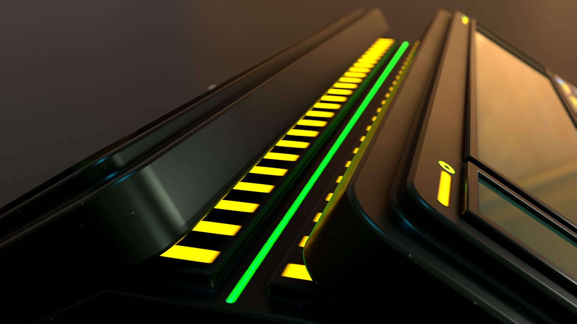 3D Sci Fi Computer Terminal Command Bridge - TurboSquid 2001832