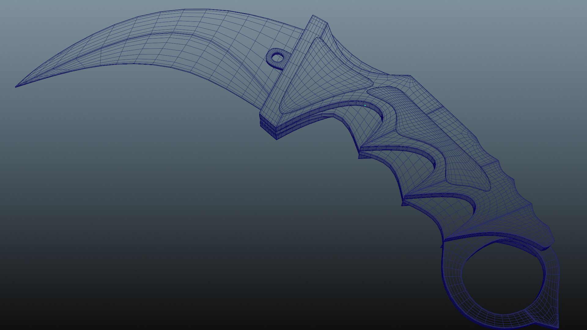 3D Karambit Model - TurboSquid 2145911