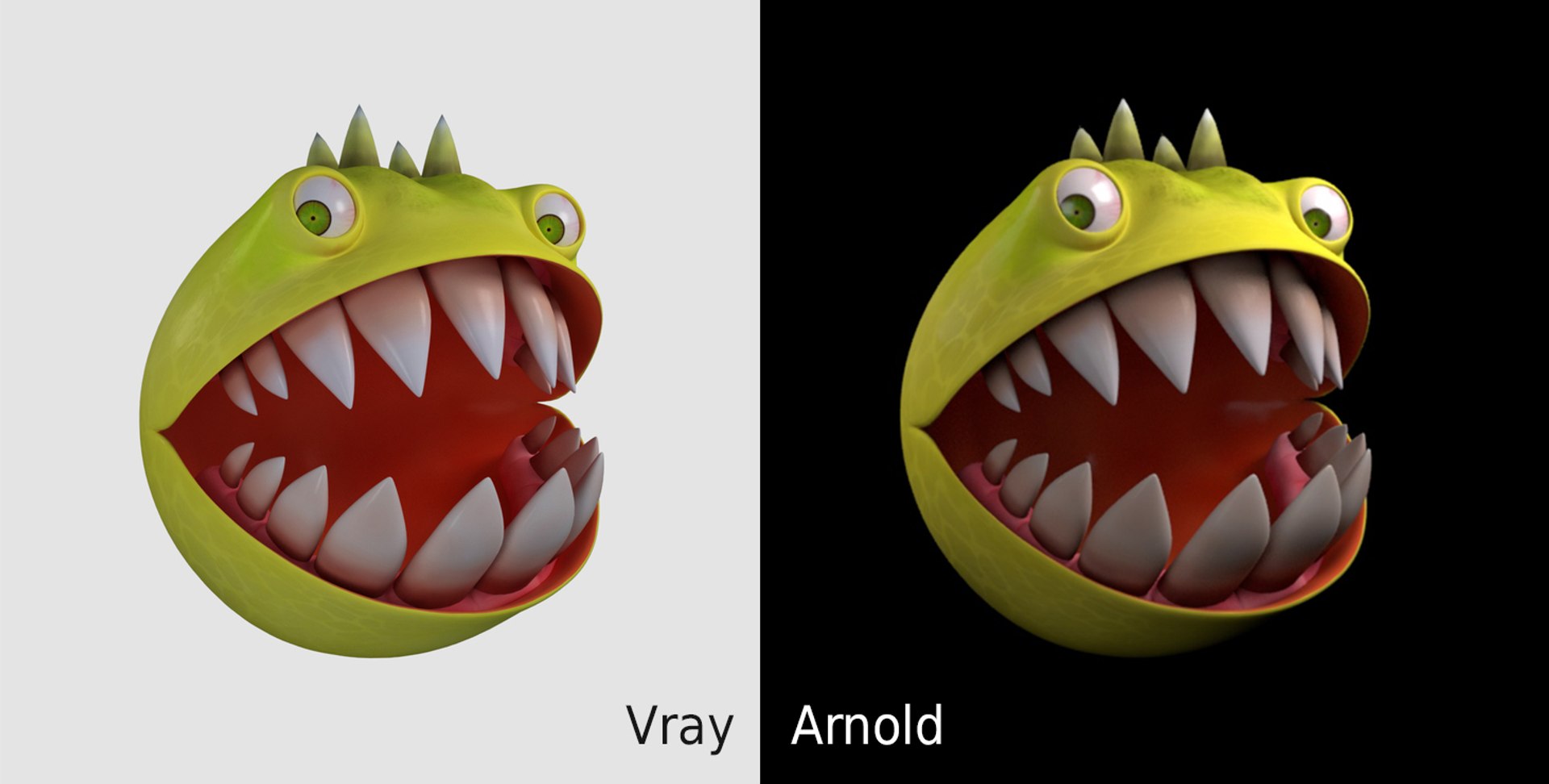 Pacman Character Rig 3D Model | 1148819 | TurboSquid