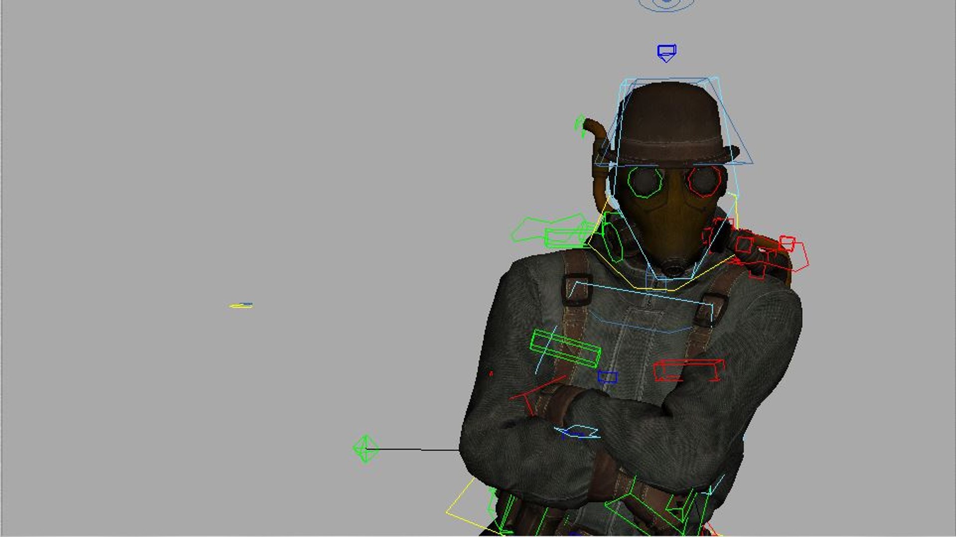 3d Model Of Rig 2014 Animation