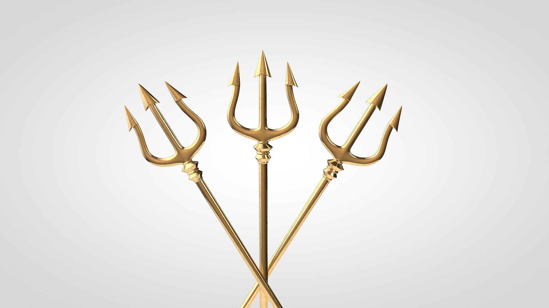 Poseidon Trident C4d
