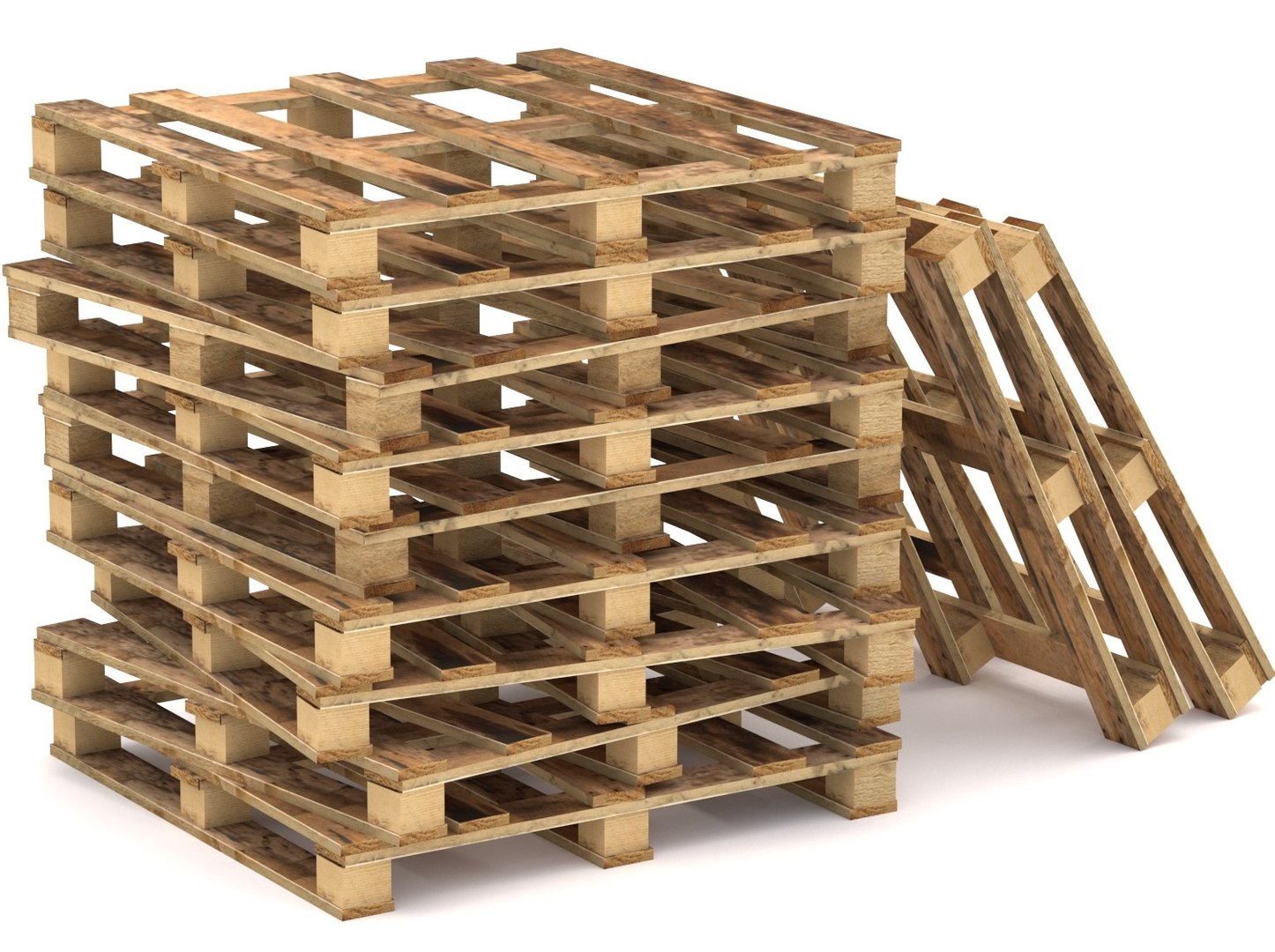 3D Industrial Pallet Model - TurboSquid 1822302