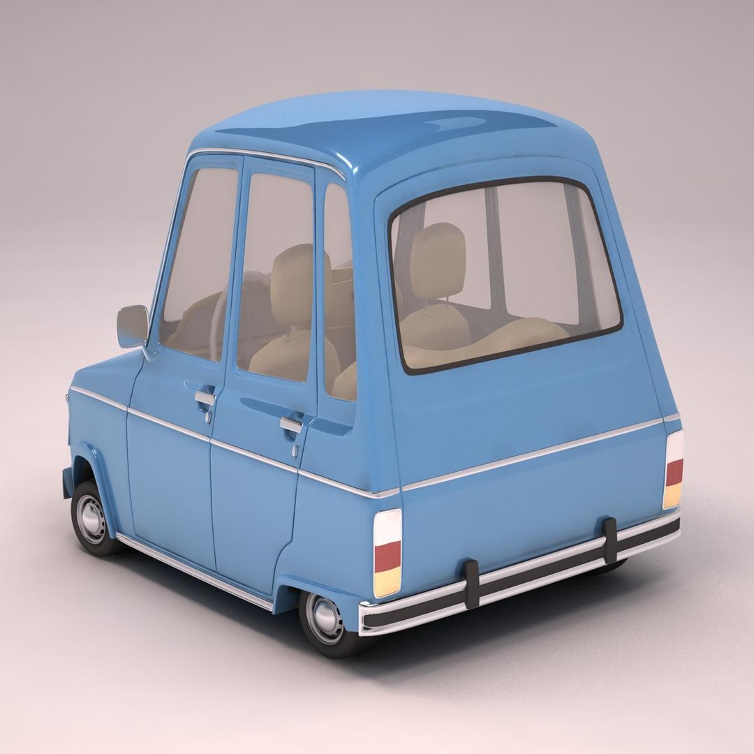 3d Model Renault 6 Car