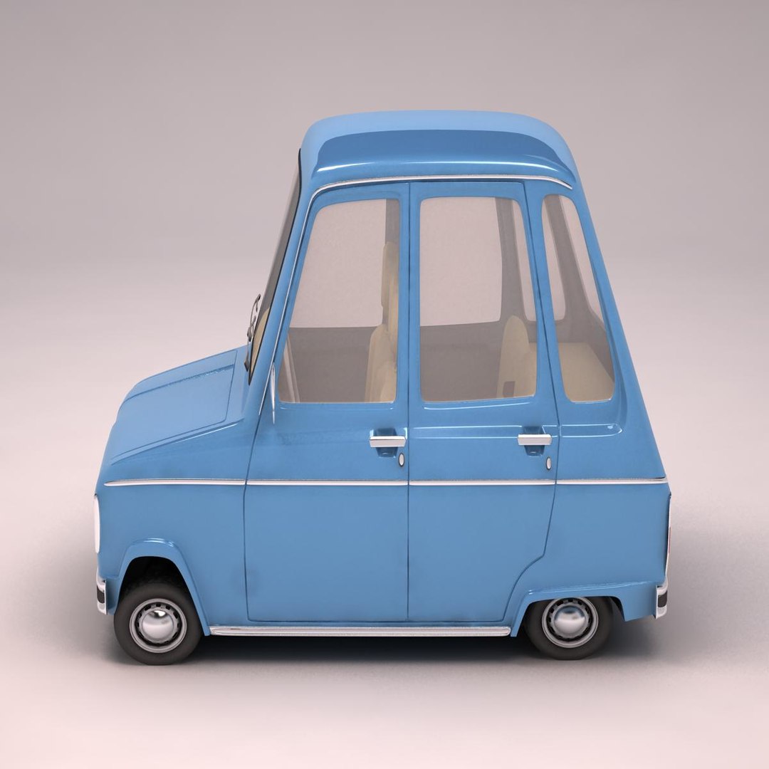 3d Model Renault 6 Car