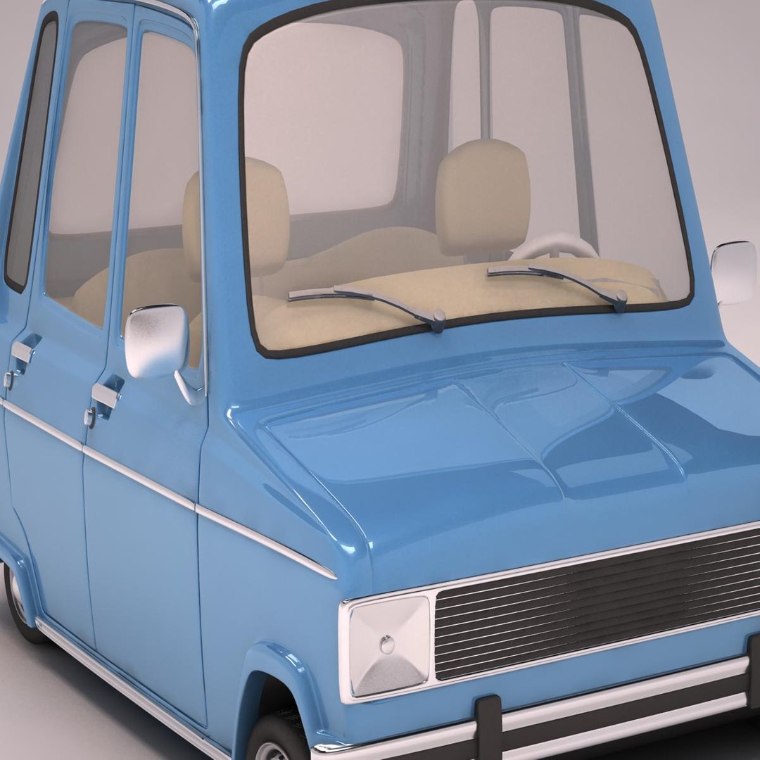 3d Model Renault 6 Car