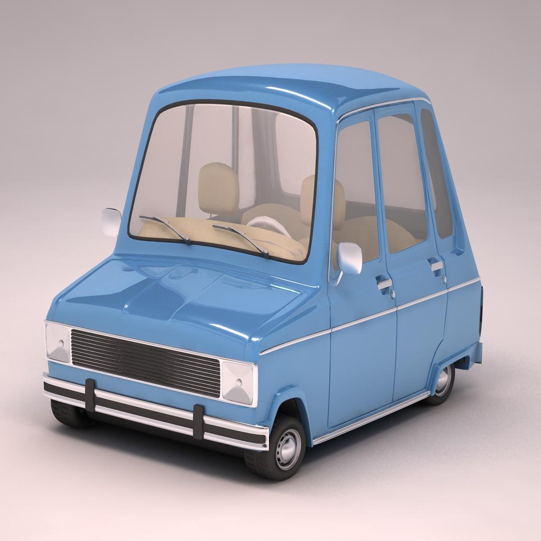 3d Model Renault 6 Car