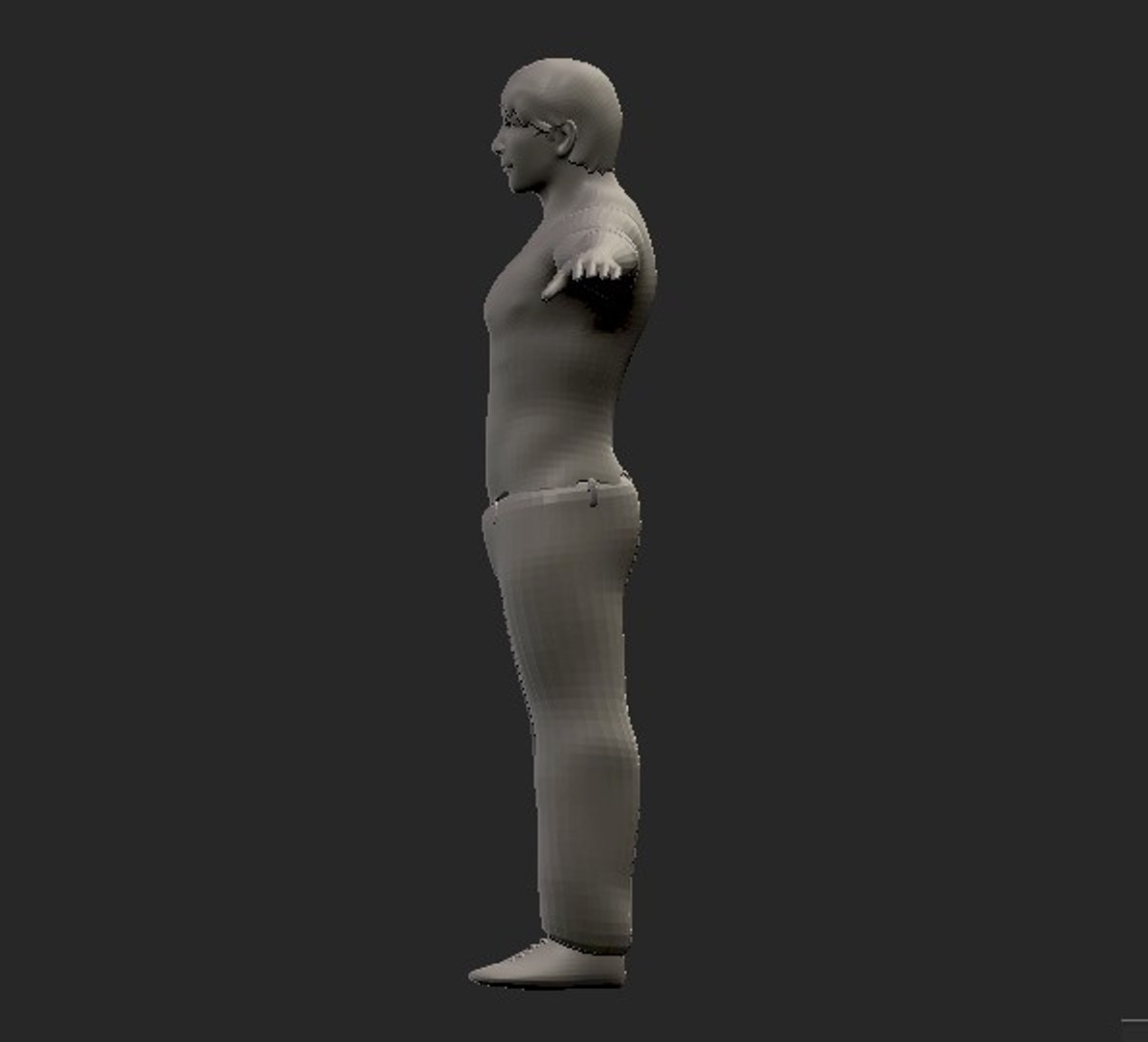 3d Model Of Male Character