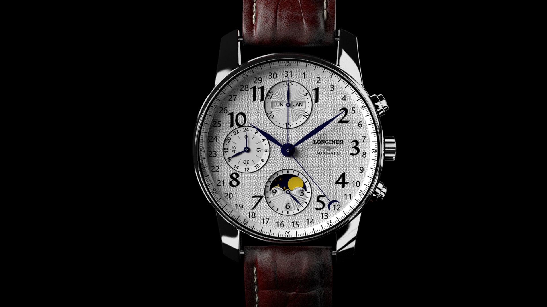 Longines Watch 3d C4d