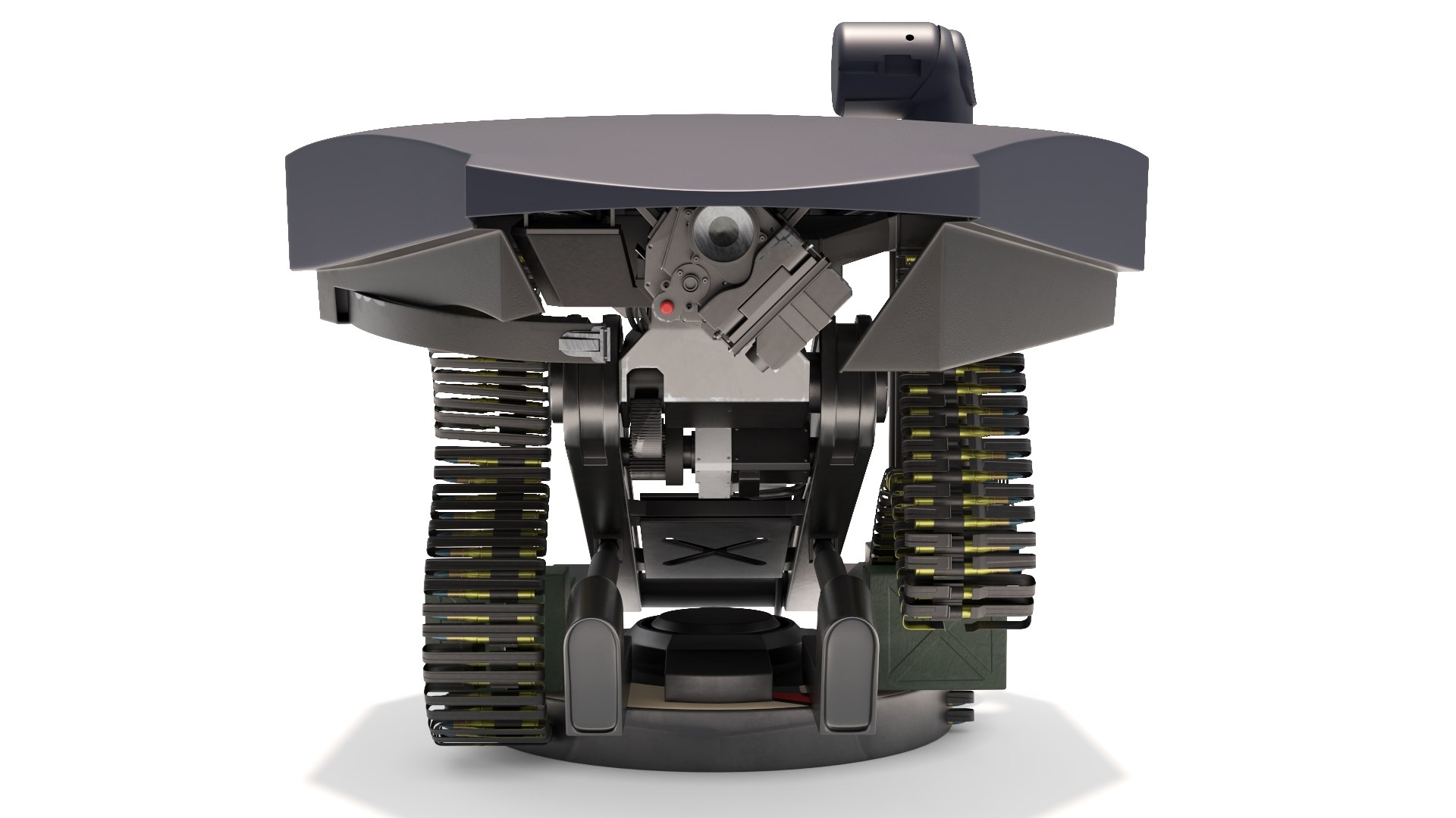 3D Armored Turret For Military Ground Car Model - TurboSquid 2326382