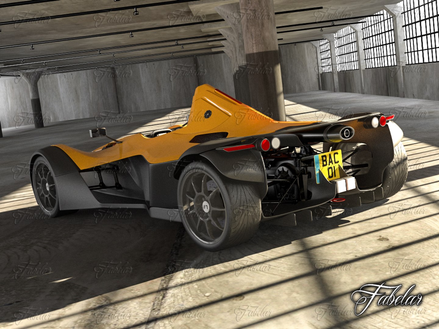3d Model Bac Mono Garage