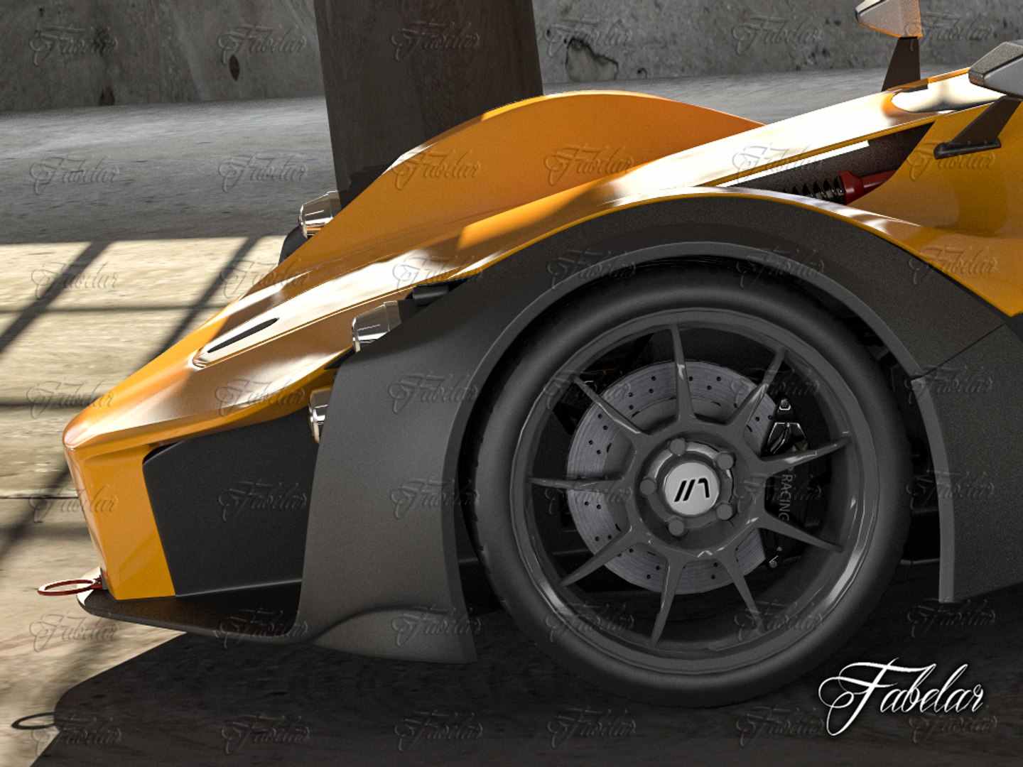 3d Model Bac Mono Garage