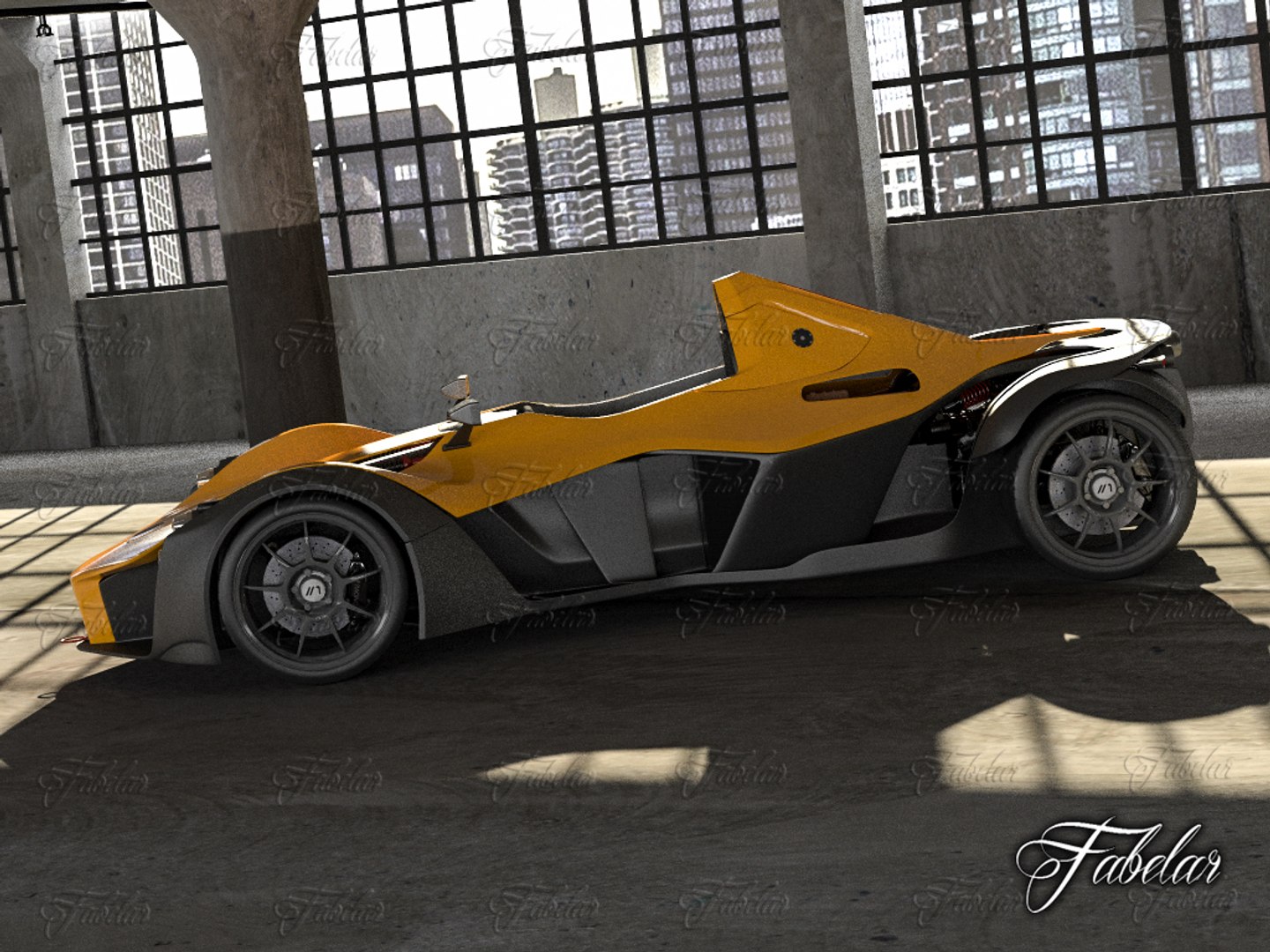 3d Model Bac Mono Garage