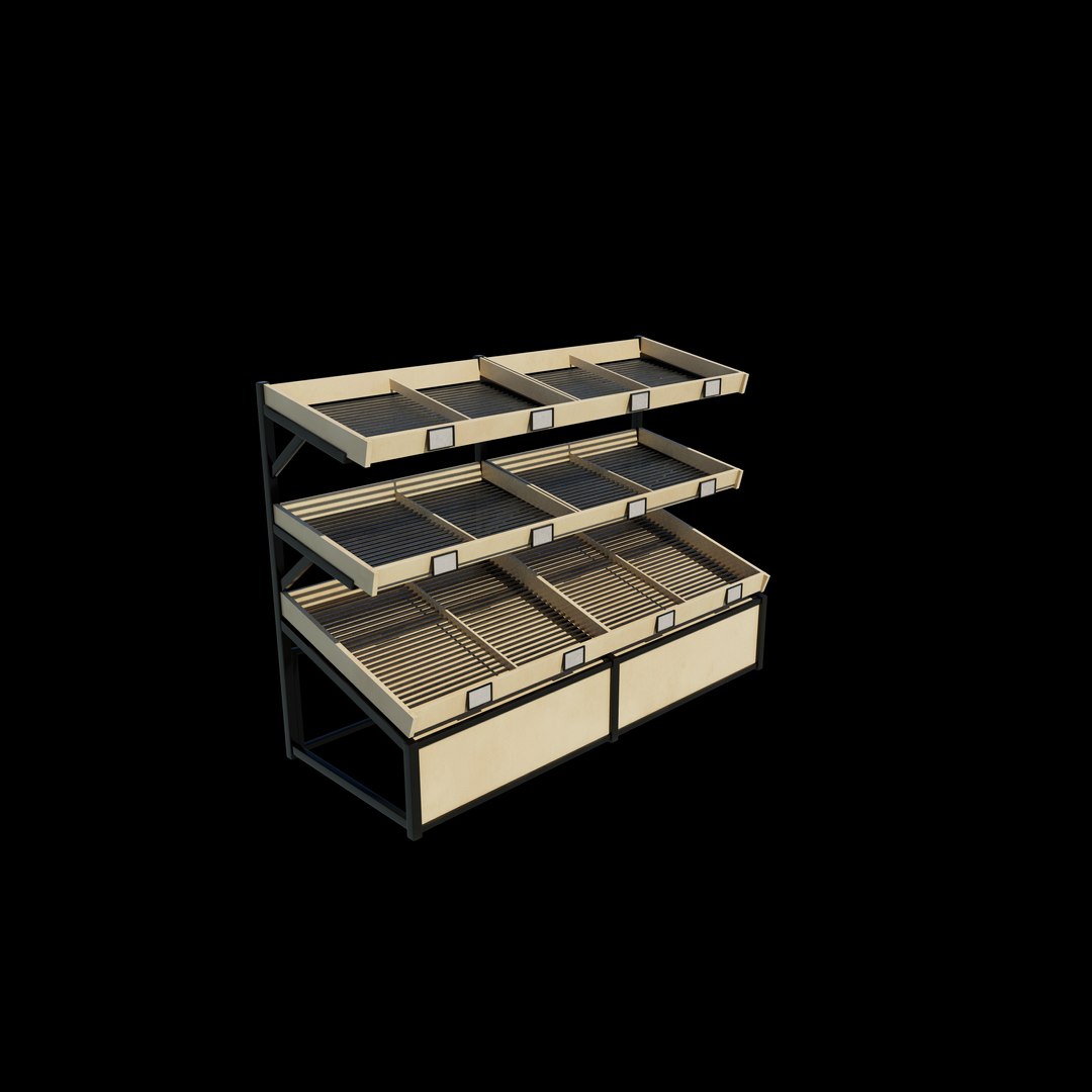 Display Rack 3D Model 3D Model - TurboSquid 2337170