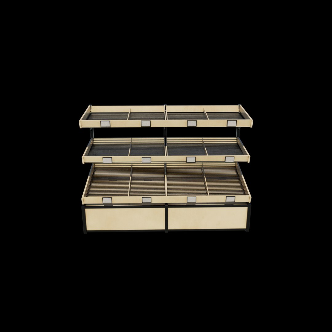Display Rack 3D Model 3D Model - TurboSquid 2337170