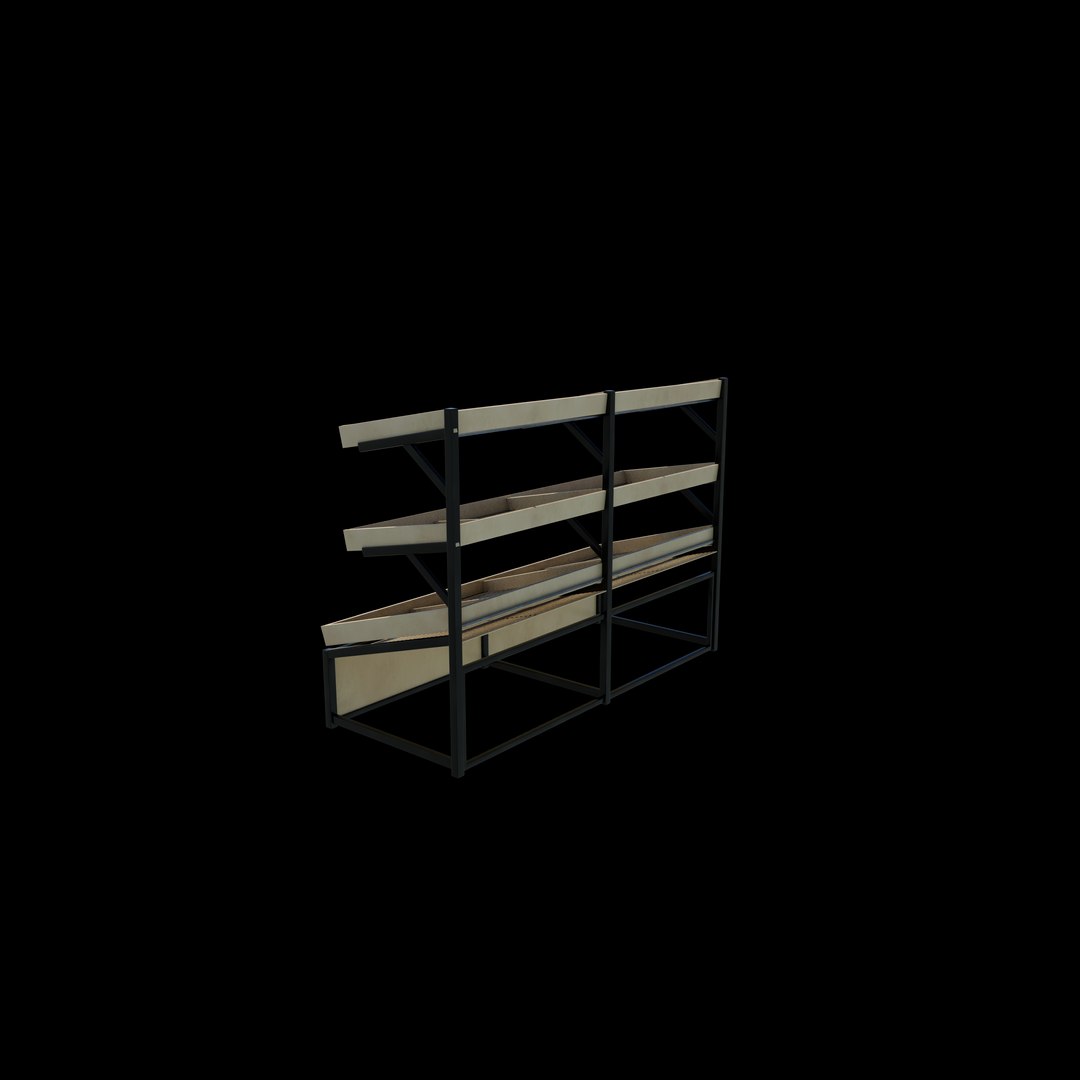 Display Rack 3D Model 3D Model - TurboSquid 2337170
