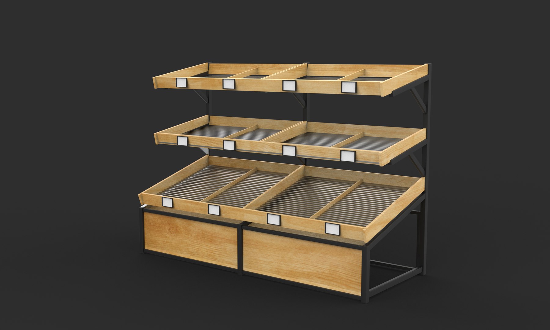 Display Rack 3D Model 3D Model - TurboSquid 2337170