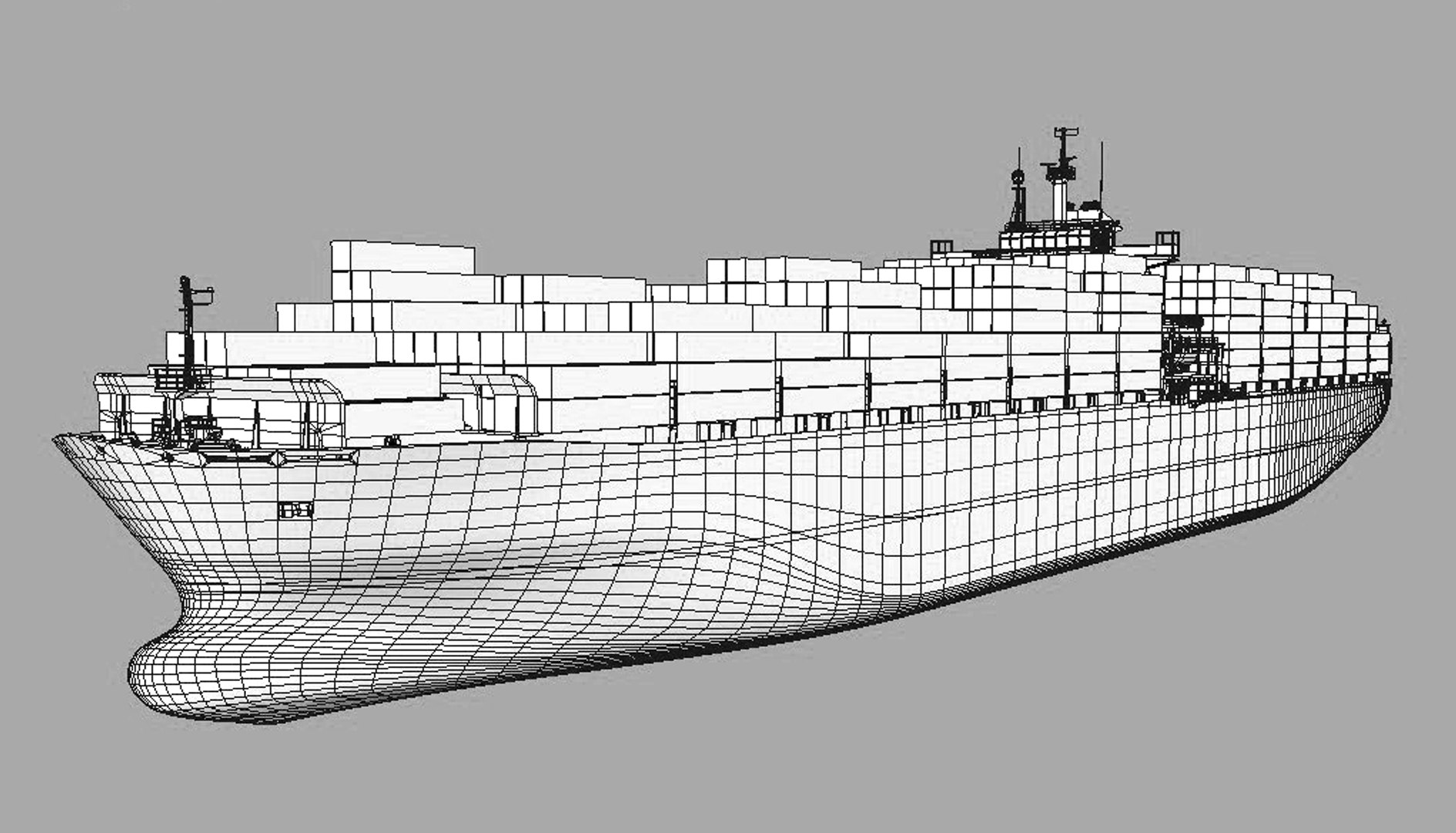 3D Cosco Container Ship Model - TurboSquid 1644861