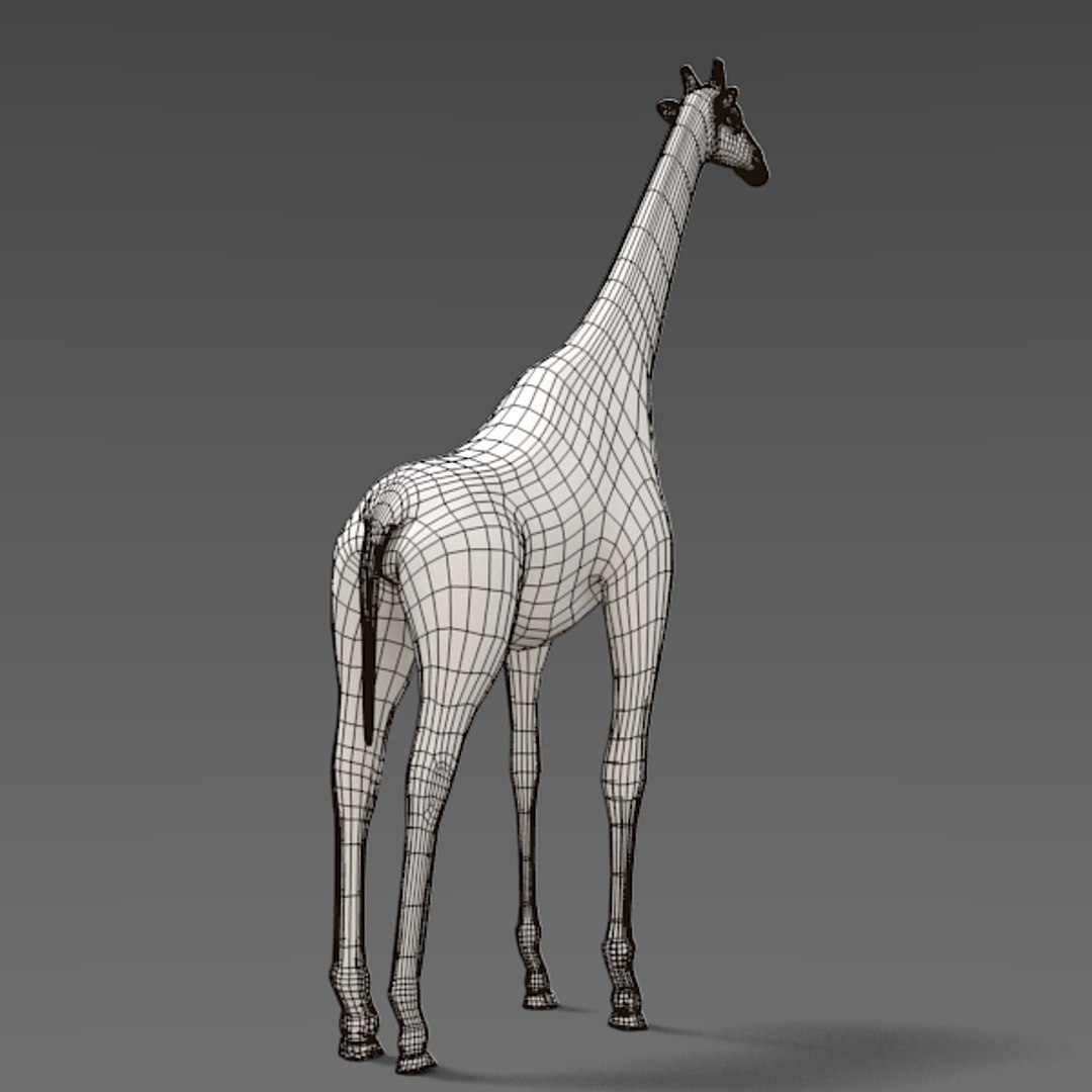 Giraffe Obj
