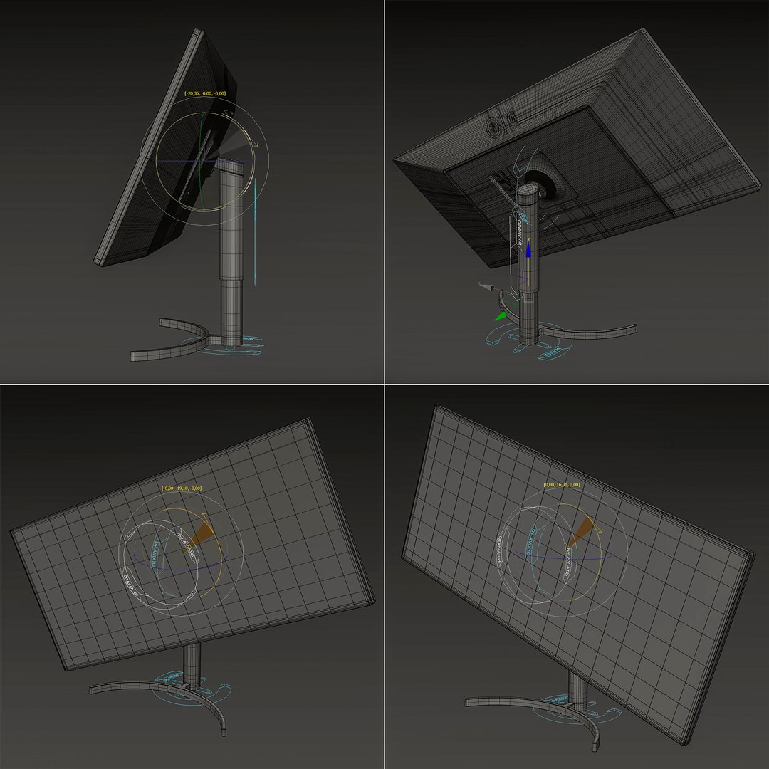 LG UltraFine Monitors 3D Model - TurboSquid 1827341