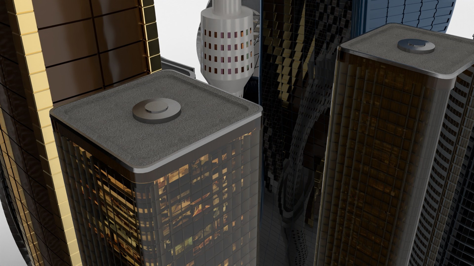 Skyscraper Polovinko 3D Model - TurboSquid 1945581
