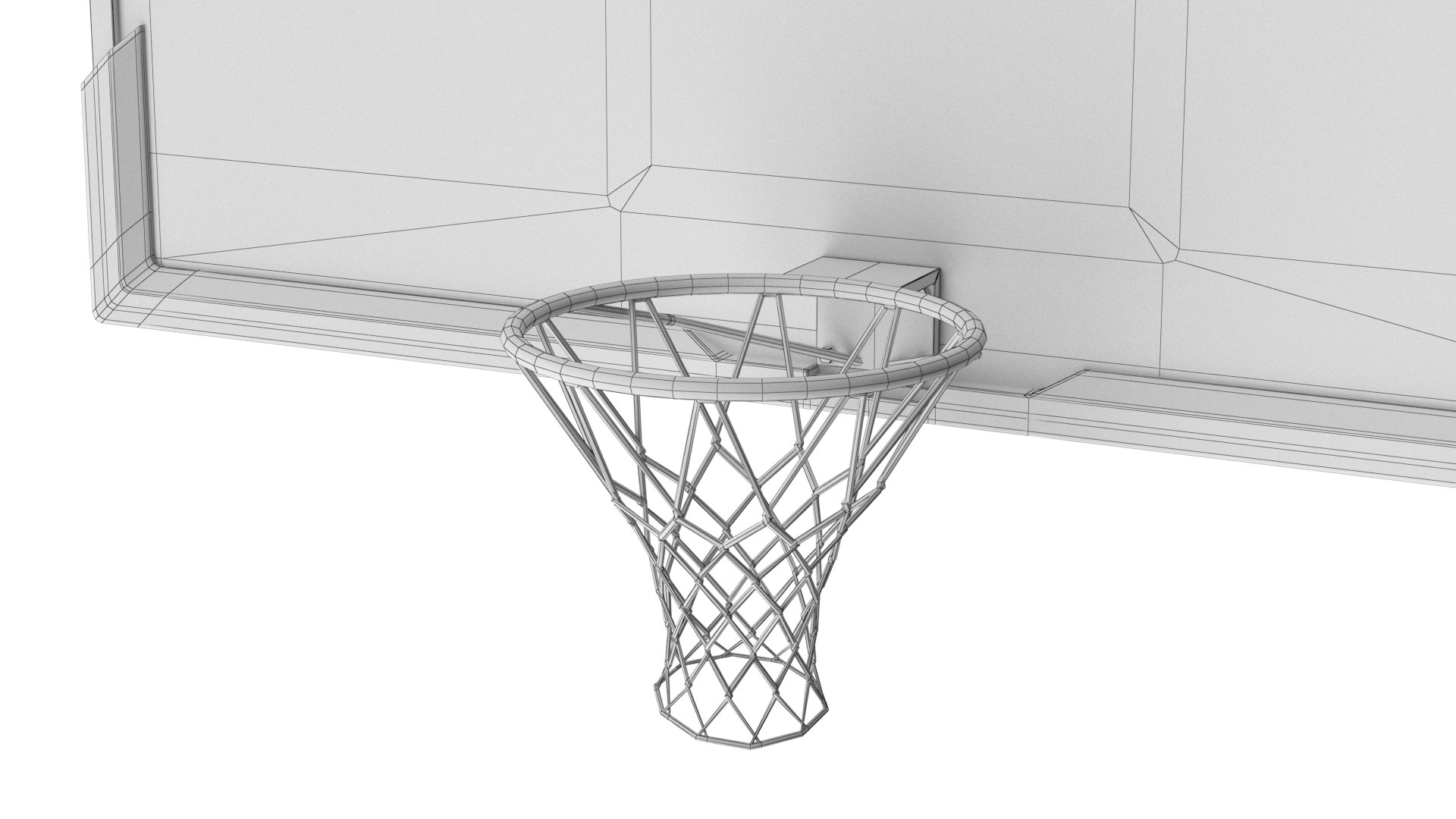 Realistic Basketball Hoops Ceiling 3D Model - TurboSquid 1446131