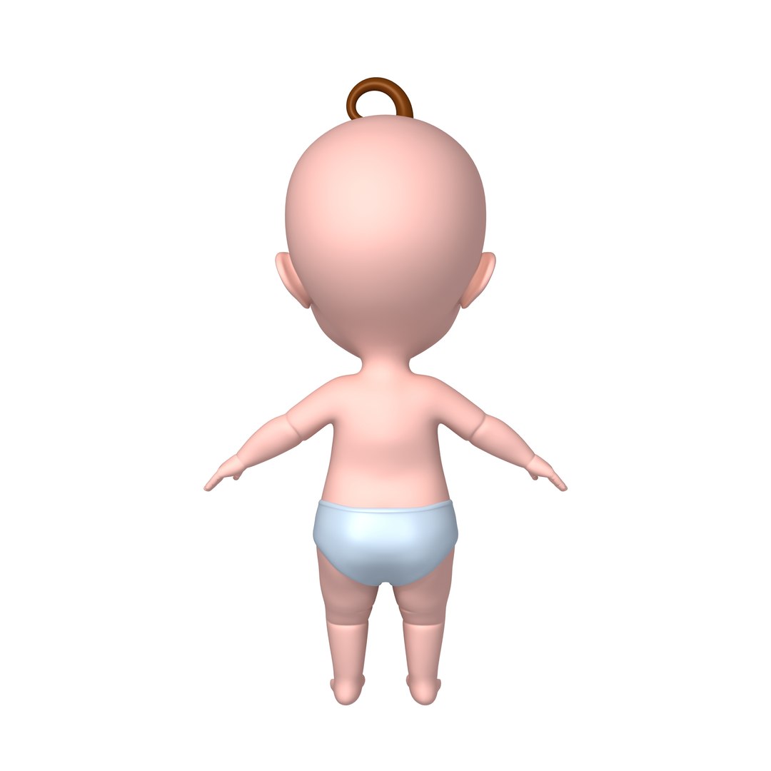 Baby Cartoon 3D - TurboSquid 1526974