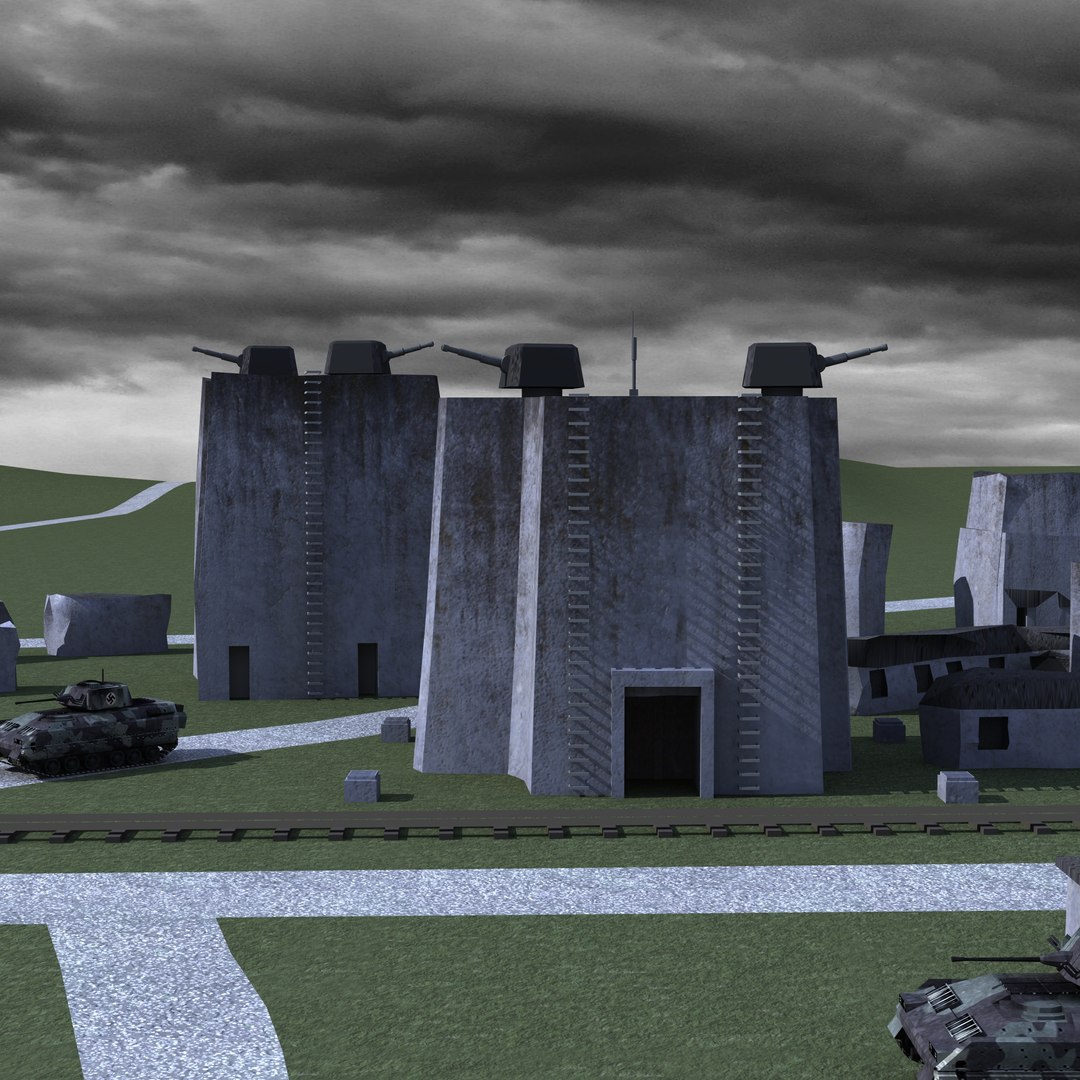 3d Model Of Wolf S Lair Hitler