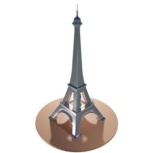 Eiffel Tower Blender Models for Download | TurboSquid