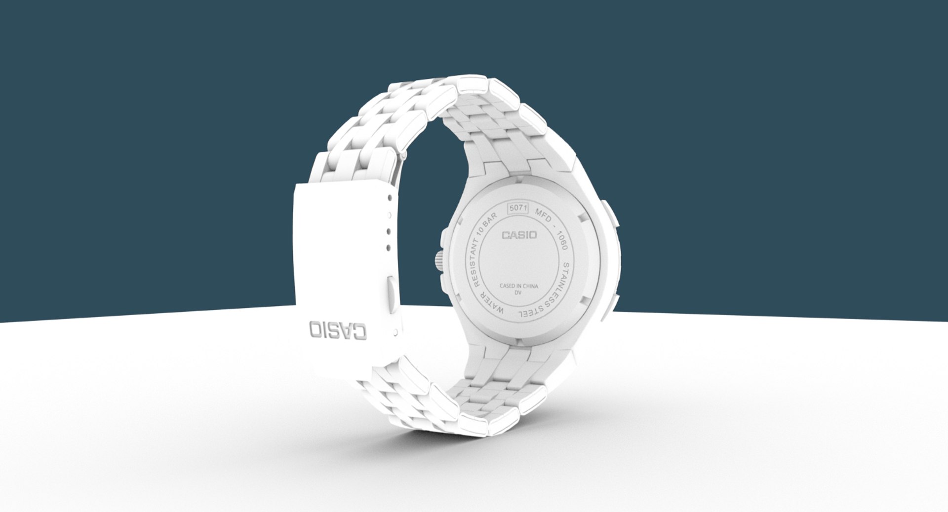 Casio Enticer A1327 Watch Model - TurboSquid 1471653