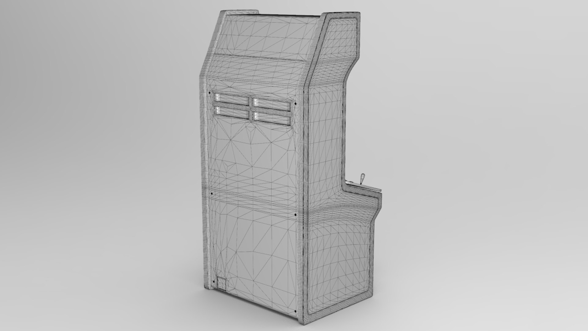 Arcade Cabinet 3D Model - TurboSquid 1649713