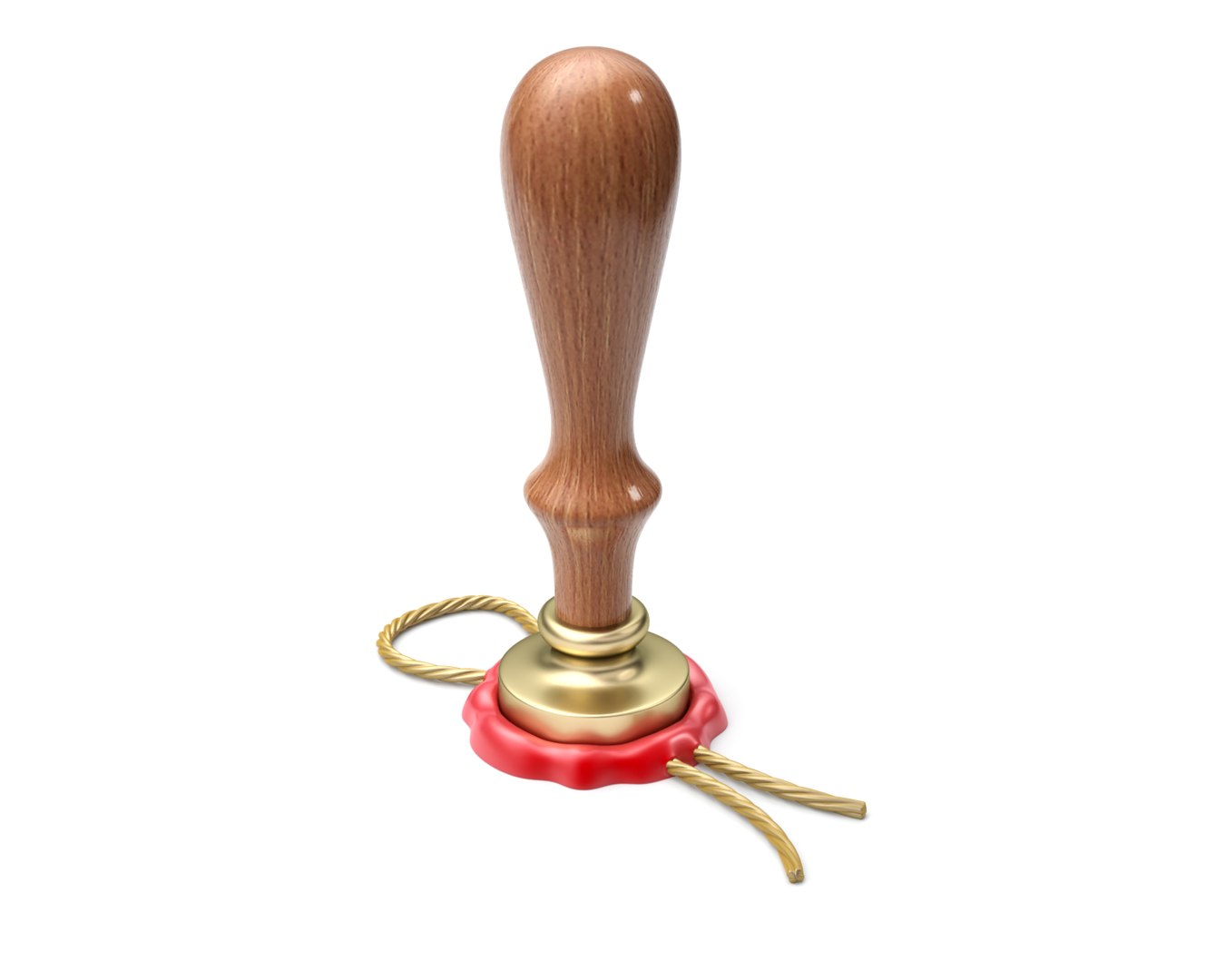 3D Model Seal Stamp - TurboSquid 1395428