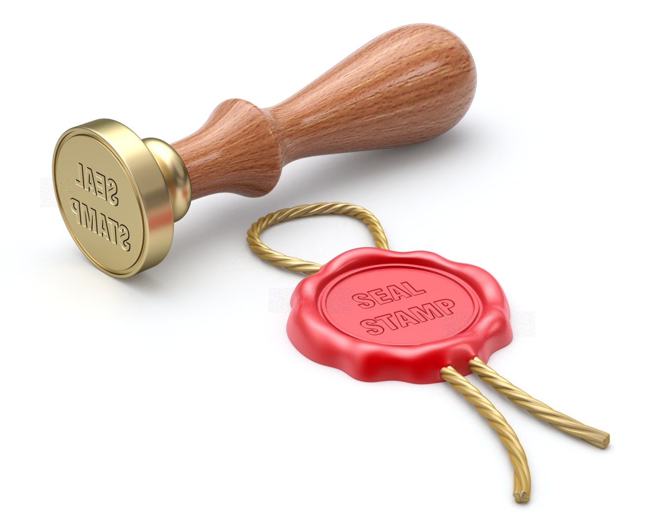 3D Model Seal Stamp - TurboSquid 1395428