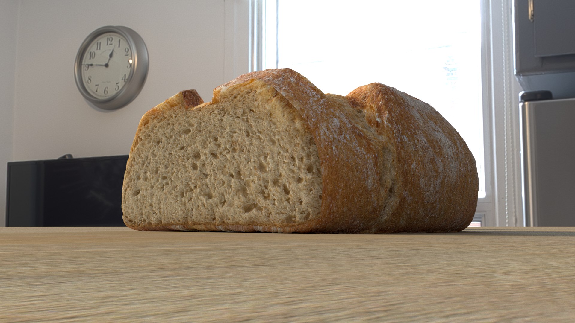 3D Photorealistic Bread Model - TurboSquid 1243677
