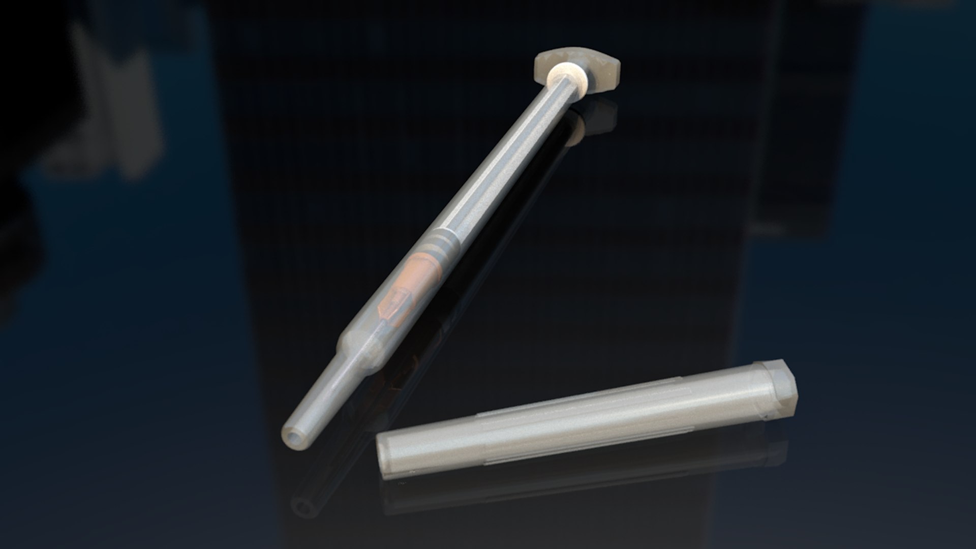 3D syringe medicine model - TurboSquid 1476912