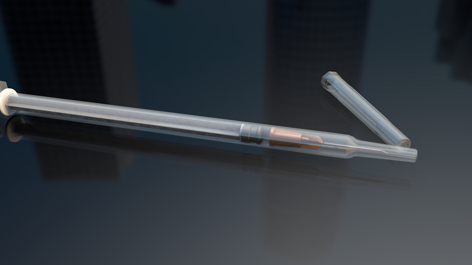 3D syringe medicine model - TurboSquid 1476912