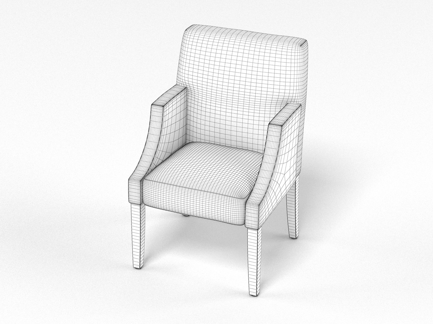 Armchair Realistic 3D Model - TurboSquid 1418207